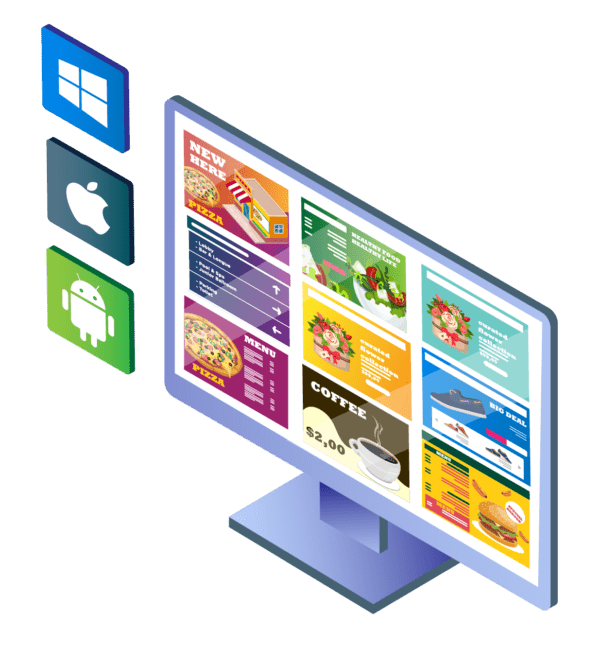 SignageTube Free Digital Signage Templates Library